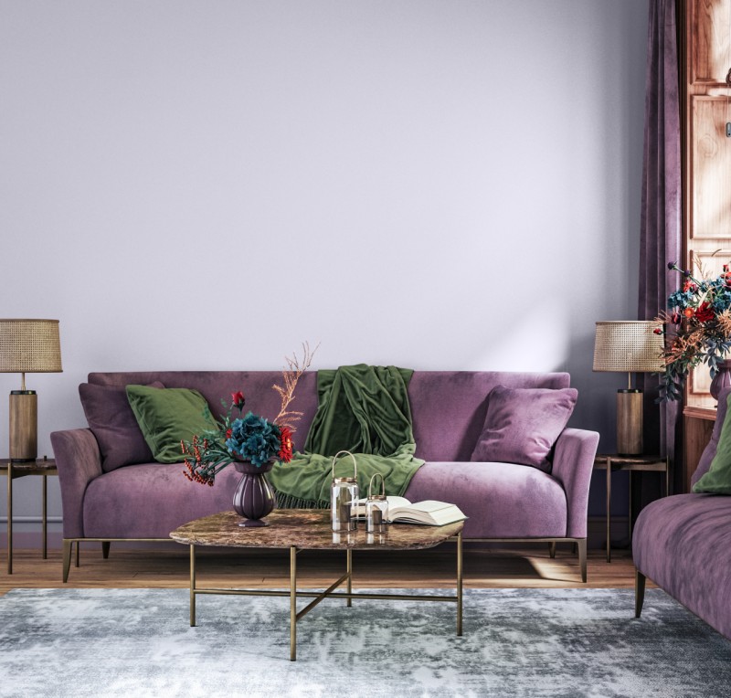 Misty Violet - Wyjątkowy, modny kolor | Farby Beckers